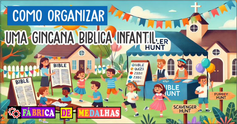 Como Organizar Uma Gincana Bíblica Infantil: Guia Completo E Divertido ...